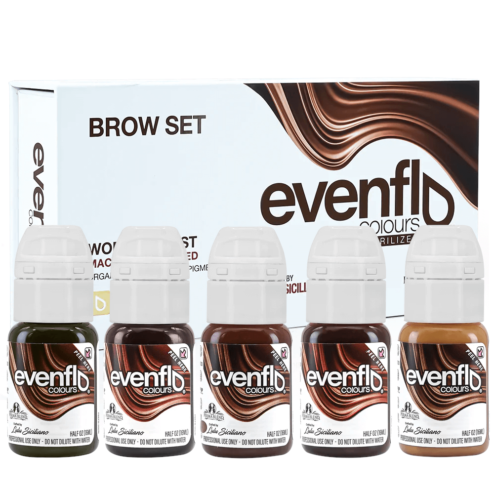 Evenflo Colours by Lulu Siciliano | PMU Pigments – Inkbox Artistry