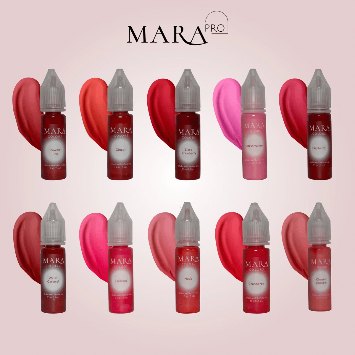 MARA Pro Lip Pigments Set | Inkbox Artistry