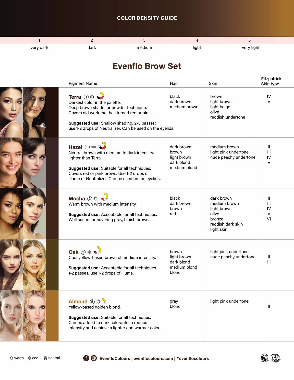 Mocha - Evenflo Eyebrow Color By Perma Blend | Inkbox Artistry