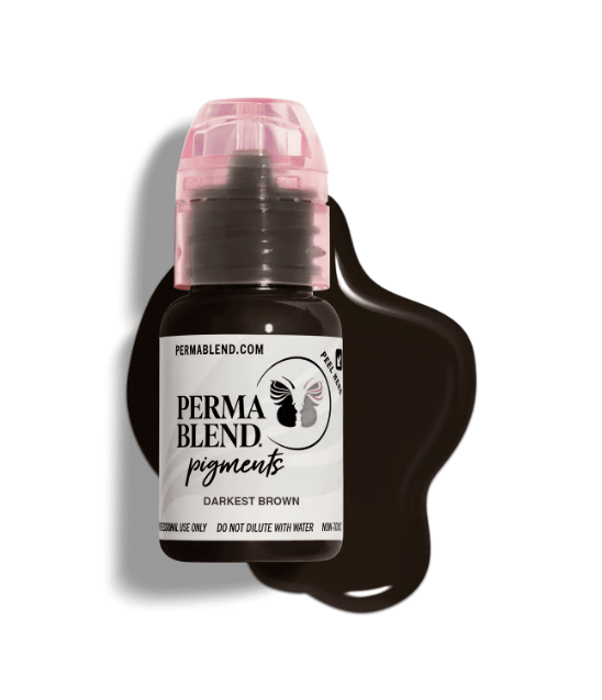 Permablend Darkest Brown Eyebrow Pigment | Inkbox Artistry